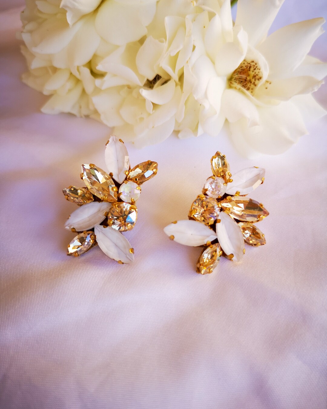 Miss Colette White Mat & Gold - Etsy