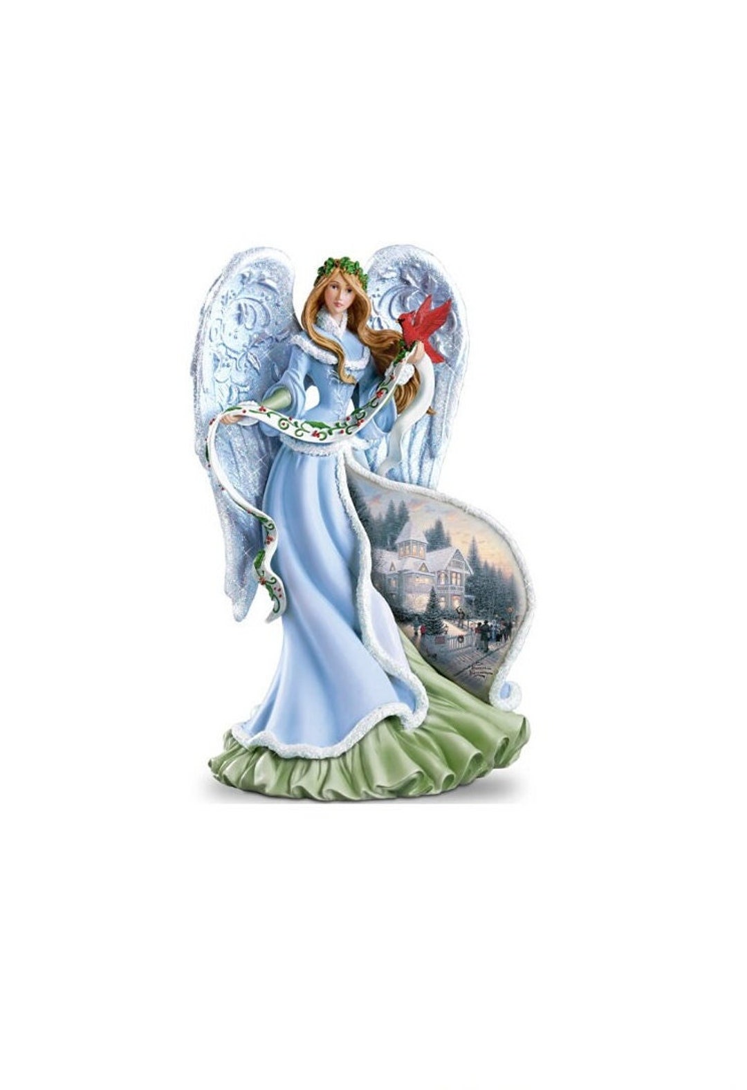 Winged Angel of Peace and Prosperity Figurine - Etsy