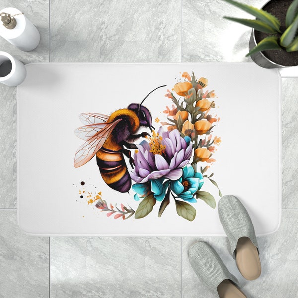 Bumble Bee Floor Mat - Etsy