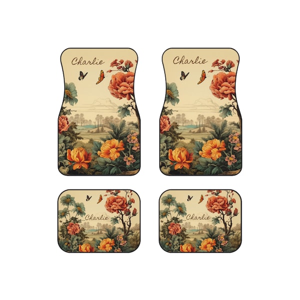 Monogrammed Car Mat - Etsy