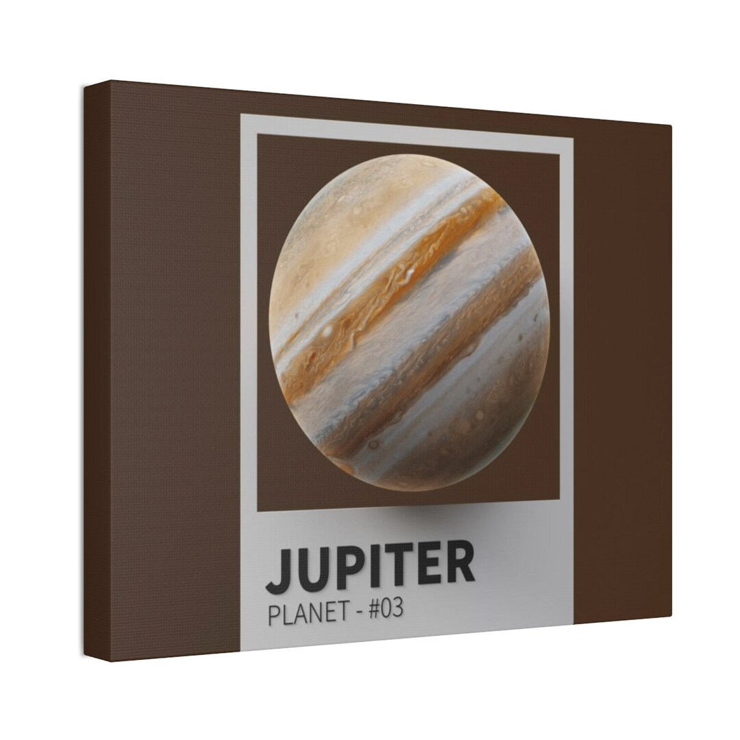 Planet Jupiter Canvas Wall Art (HD) Print Decor for Home & Office ...