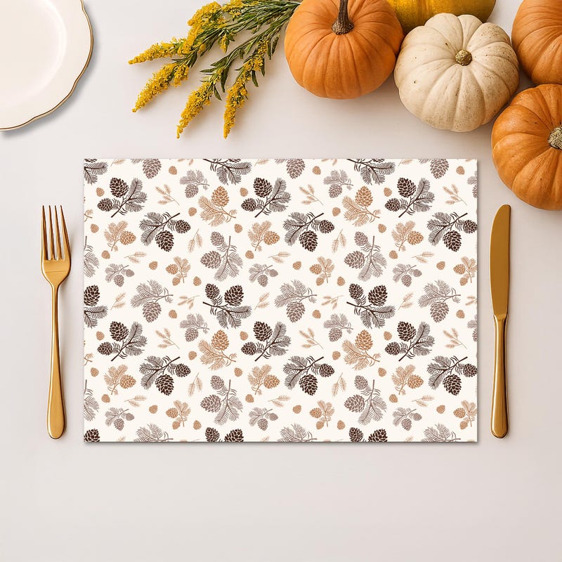 Vinyl Autumn Placemats - Etsy