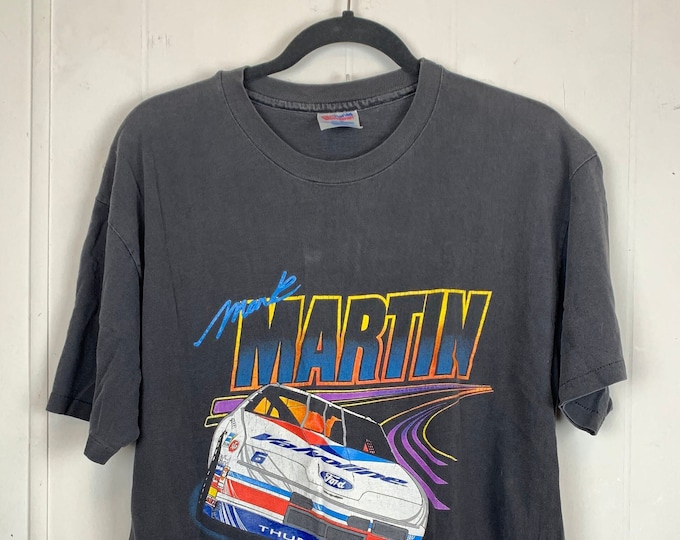 Mark Martin 1993 Nascar Racing T-shirt - Etsy