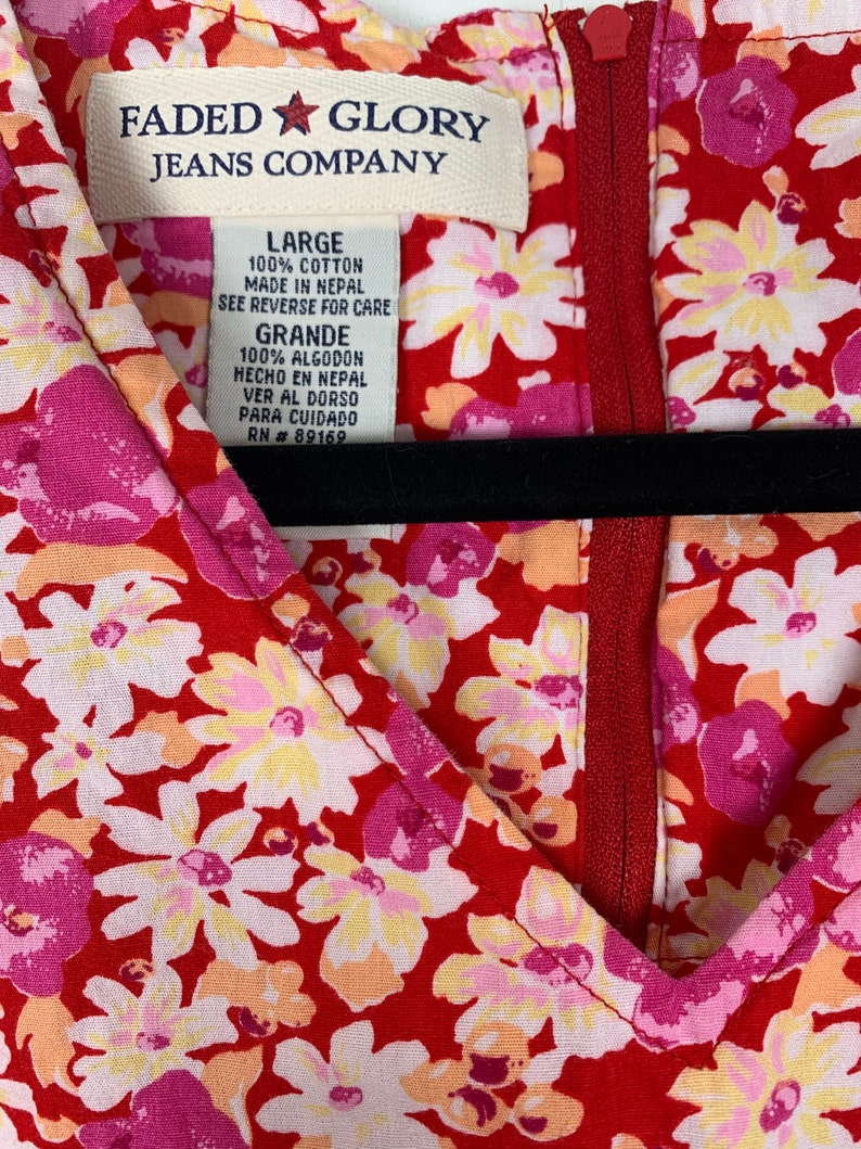 Faded Glory Floral Dress - Etsy