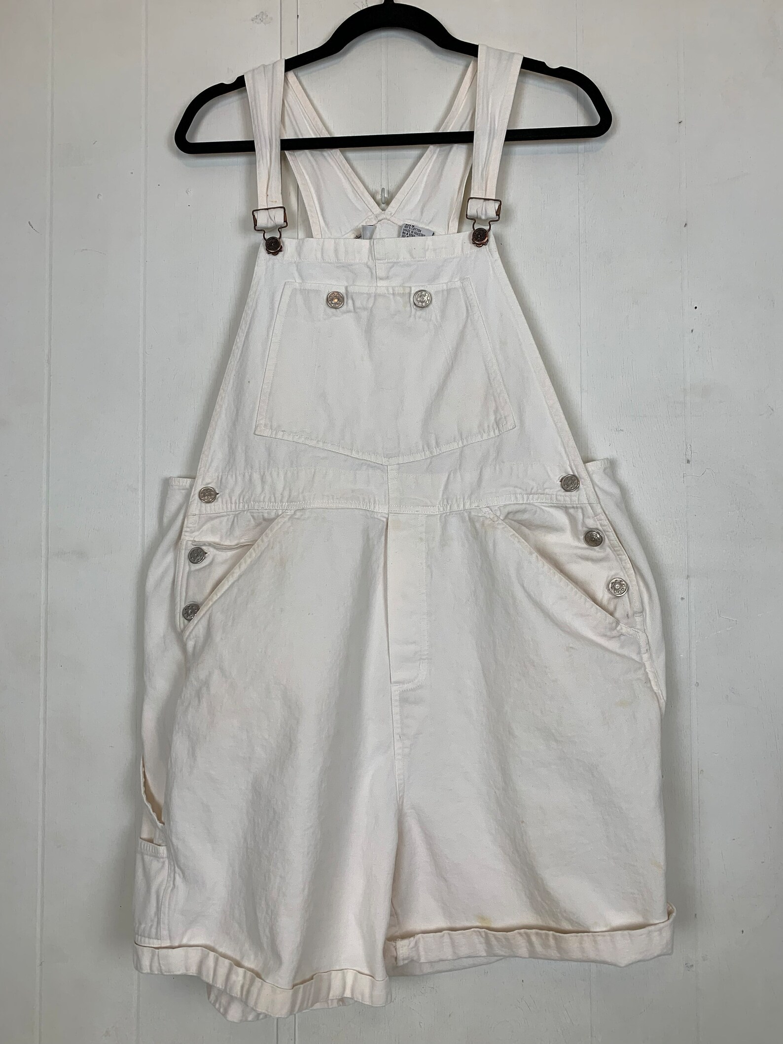 Basic Edition Plus Size Overall Shorts - Etsy