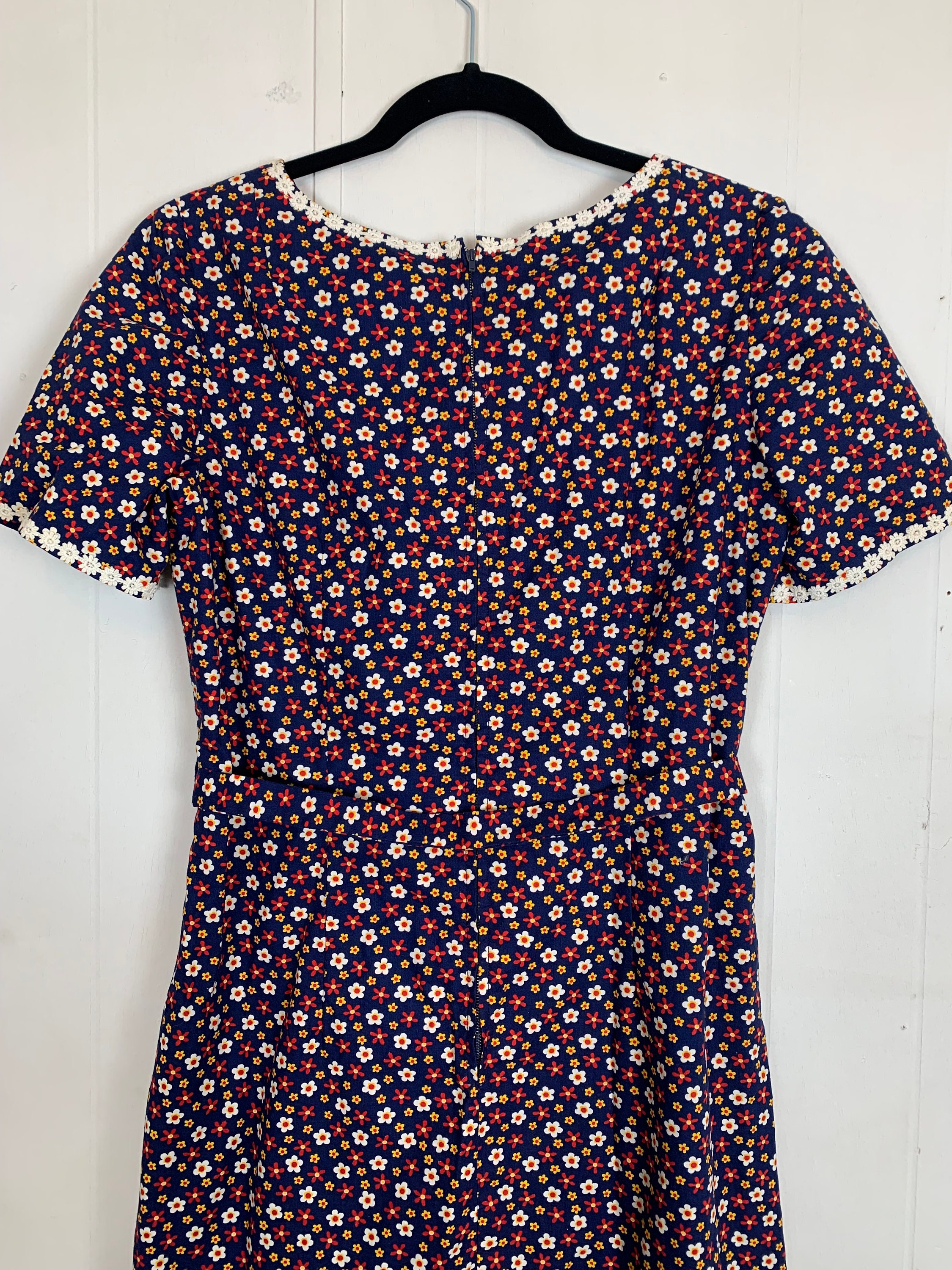 Floral Handmade Dress - Etsy