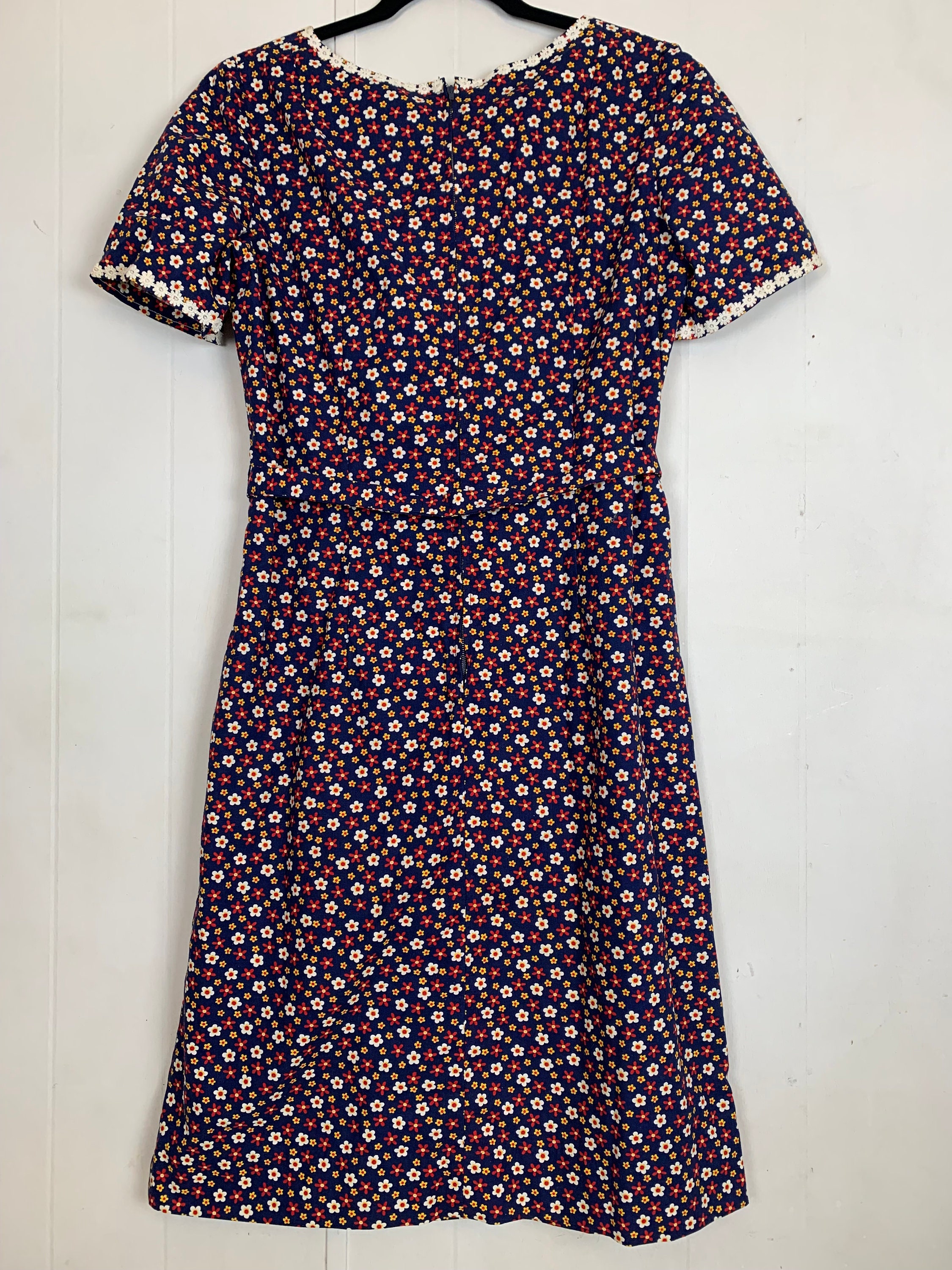 Floral Handmade Dress - Etsy