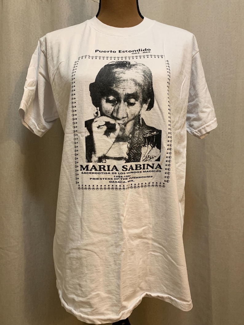 Maria Sabina Priestess of the Mushrooms Vintage 90s Tshirt - Etsy