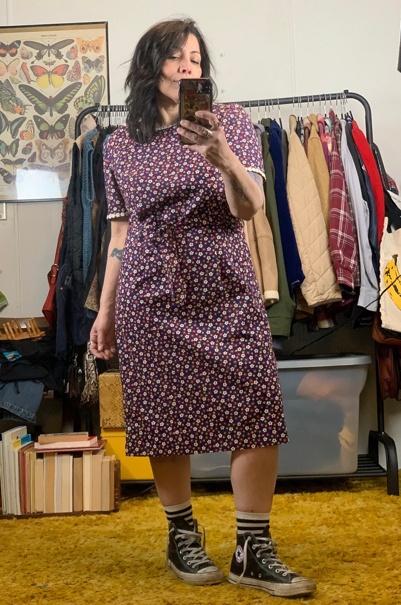 Floral Handmade Dress - Etsy