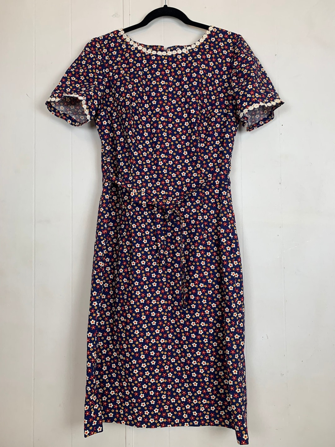 Floral Handmade Dress - Etsy