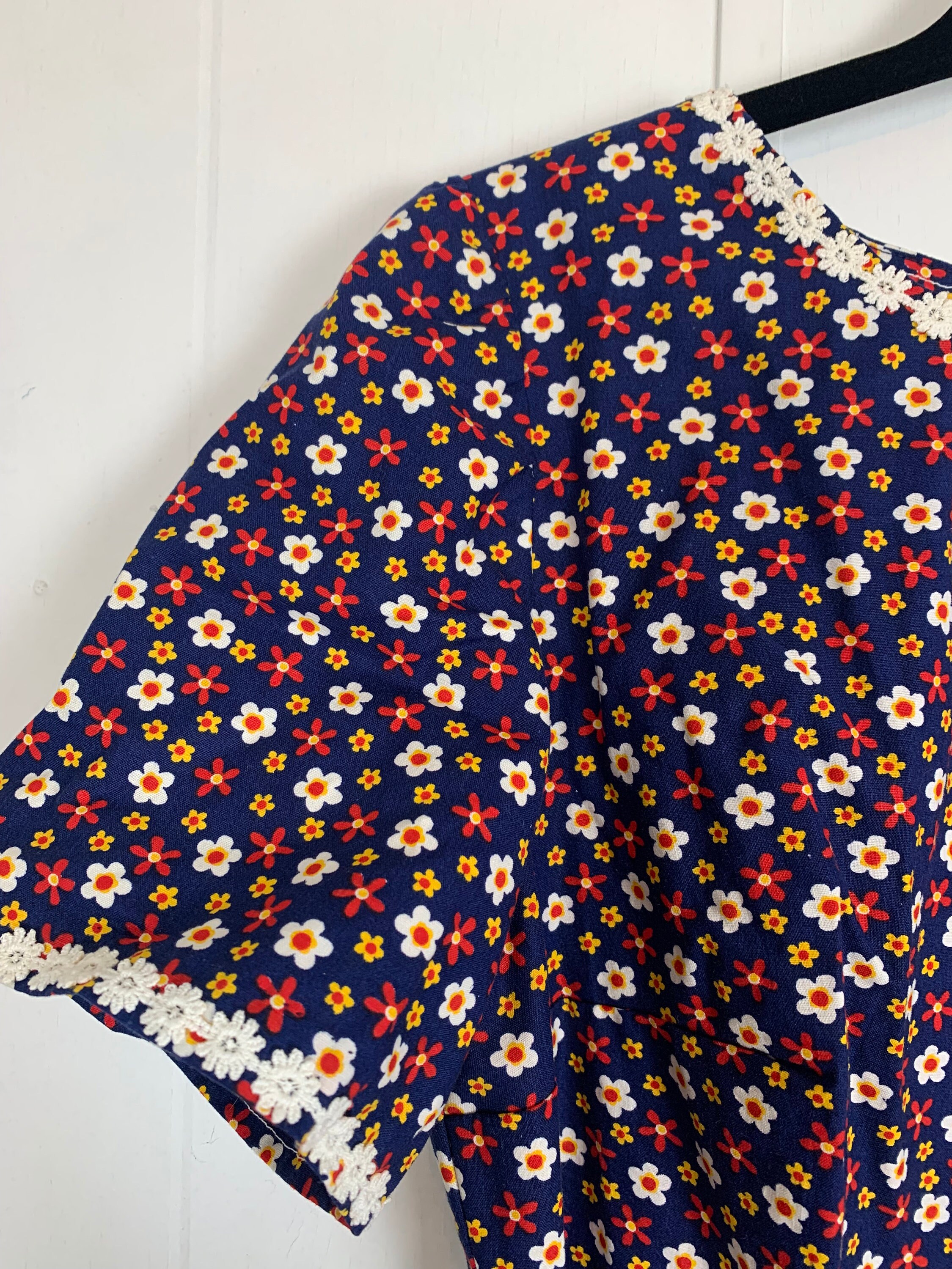 Floral Handmade Dress - Etsy