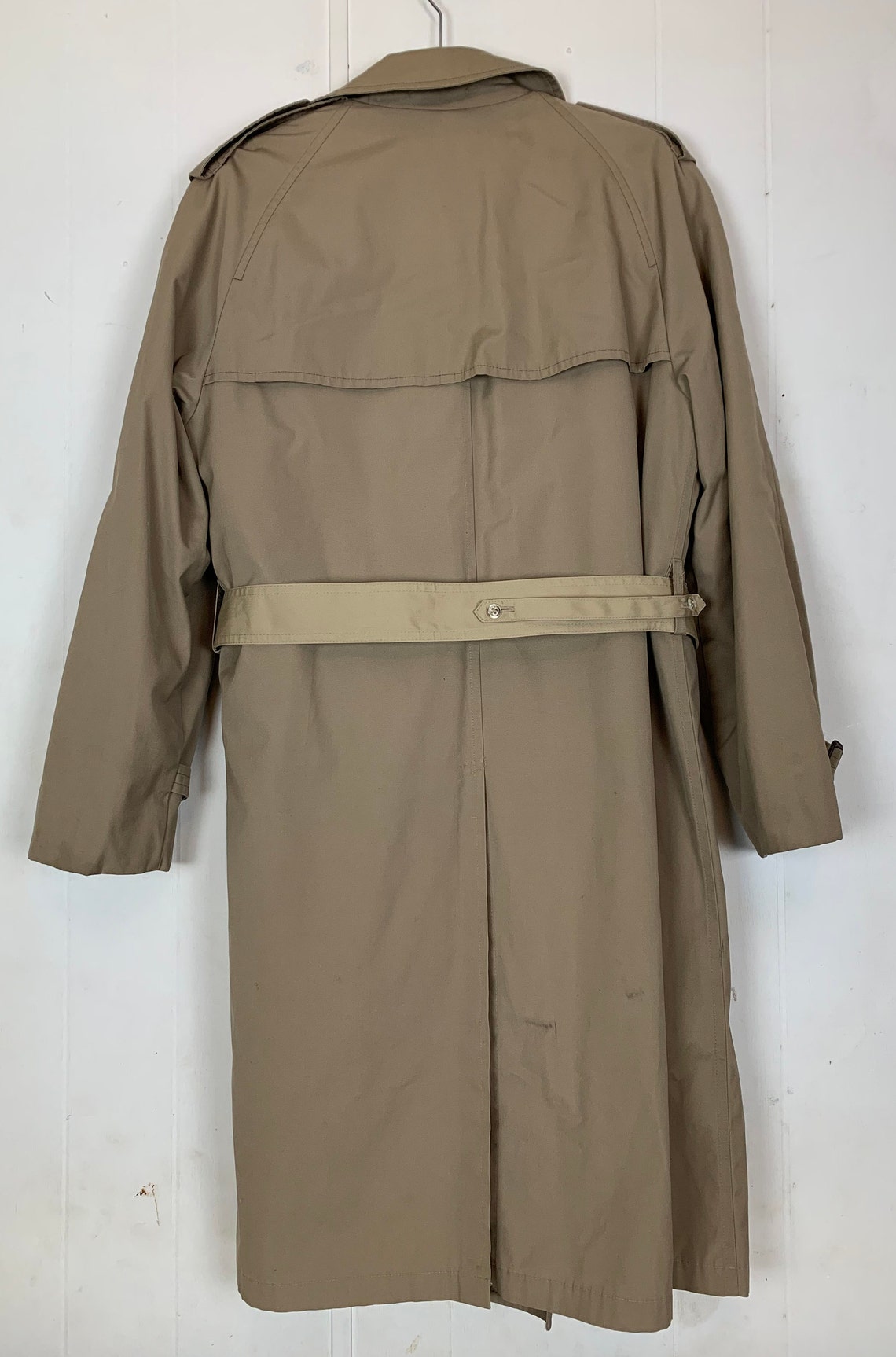 London Fog Trench Coat - Etsy
