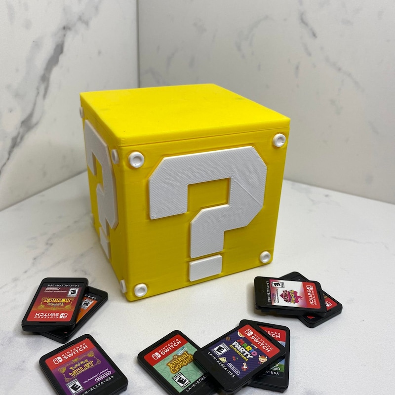 Mario Question Blocks - Etsy