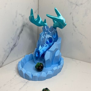 3D Printed Deer Skull Dice Tower: Tabletop RPG Gaming - Etsy