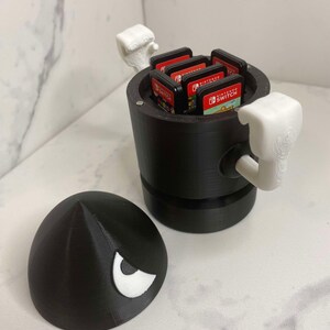 3D Printed "bullet Bill" Nintendo Switch Game Storage Case, Game ...
