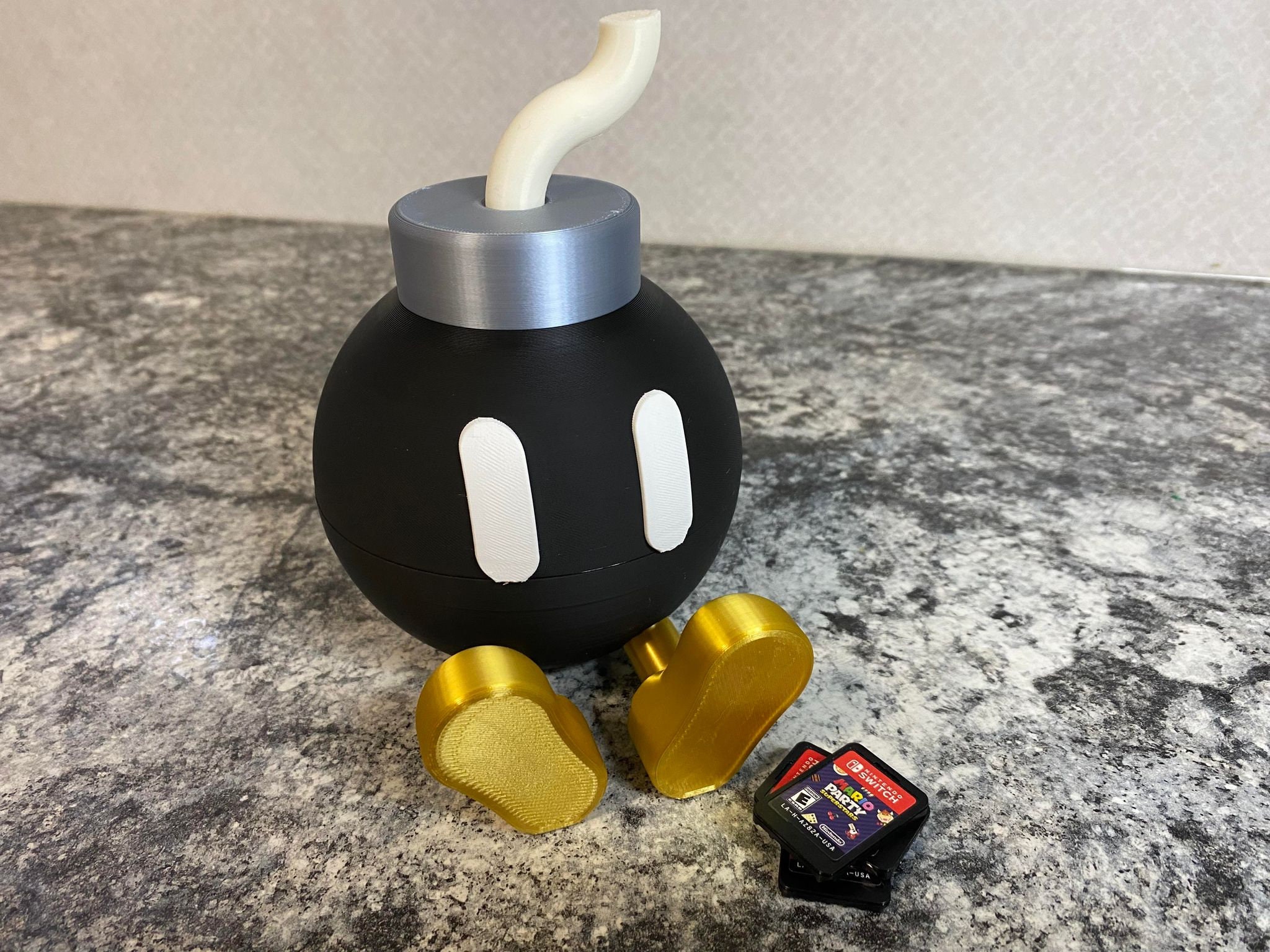 Super Mario Bob-omb Nintendo Switch Cart Organizer - Etsy
