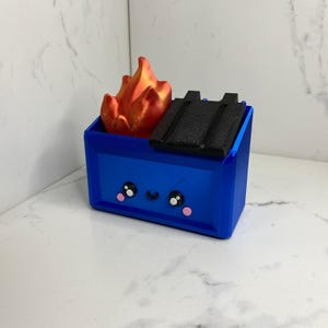3D Printed Dumpster Fire Desk Decor: Silly Desk Figurine - Etsy