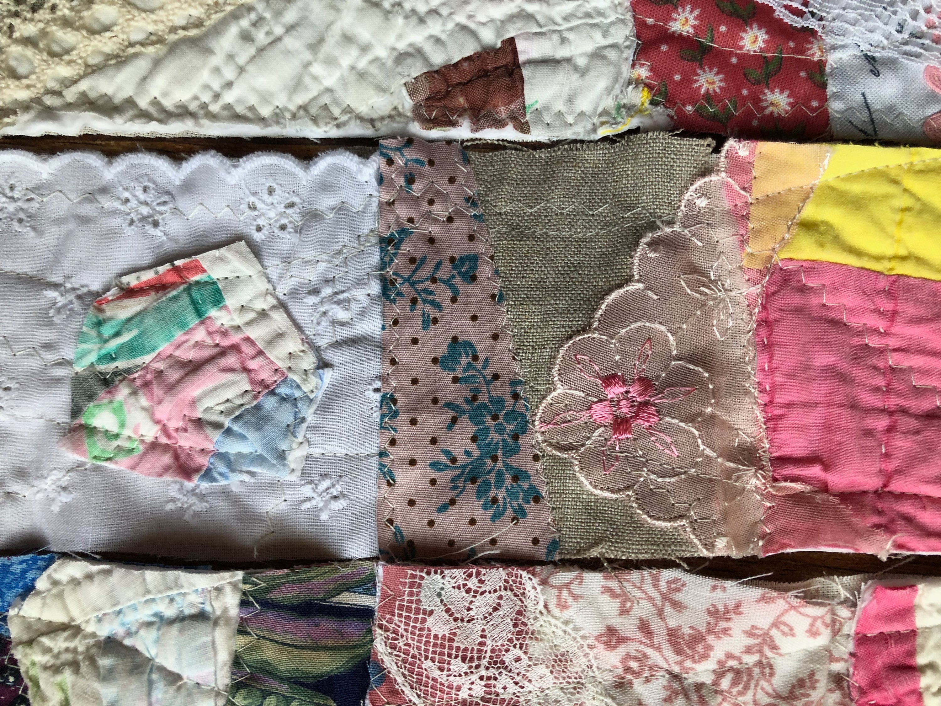 Junk Journal Snippet Roll 32 Inch Roll Textile Art Strip - Etsy