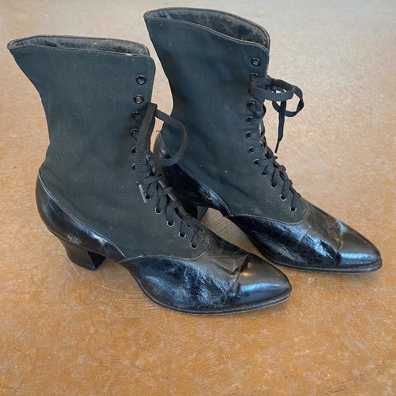 Antique Victorian Style 1910s 1920s Boots - Etsy