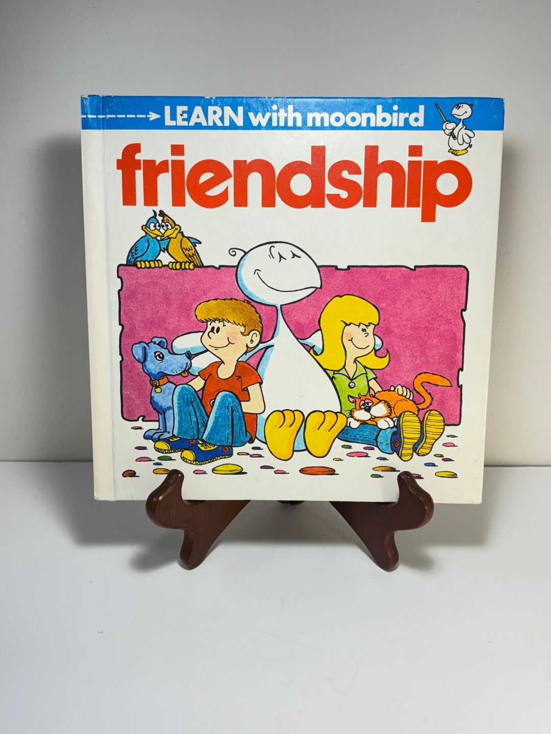 Vintage Learn With Moonbird Friendship Book by Sally Mcnulty ...