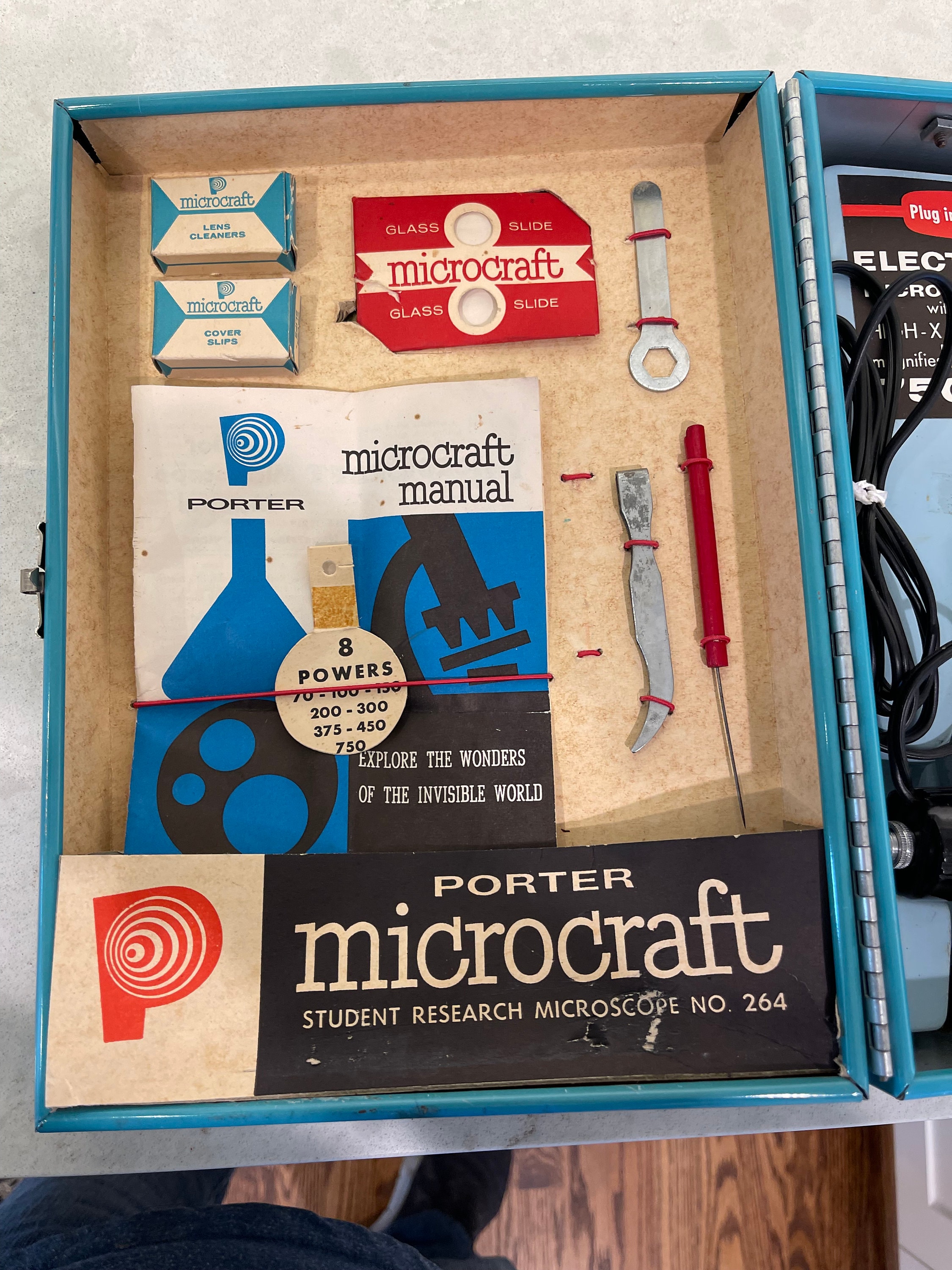 Porter Microcraft Microsope Lab - Etsy