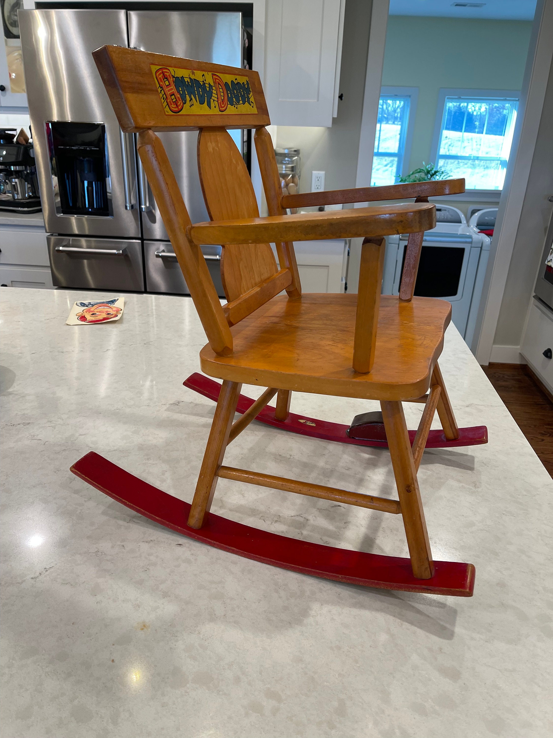 HTF!! Howdy Doody MUSICAL Rocking Chair - Works!!!!! - Etsy