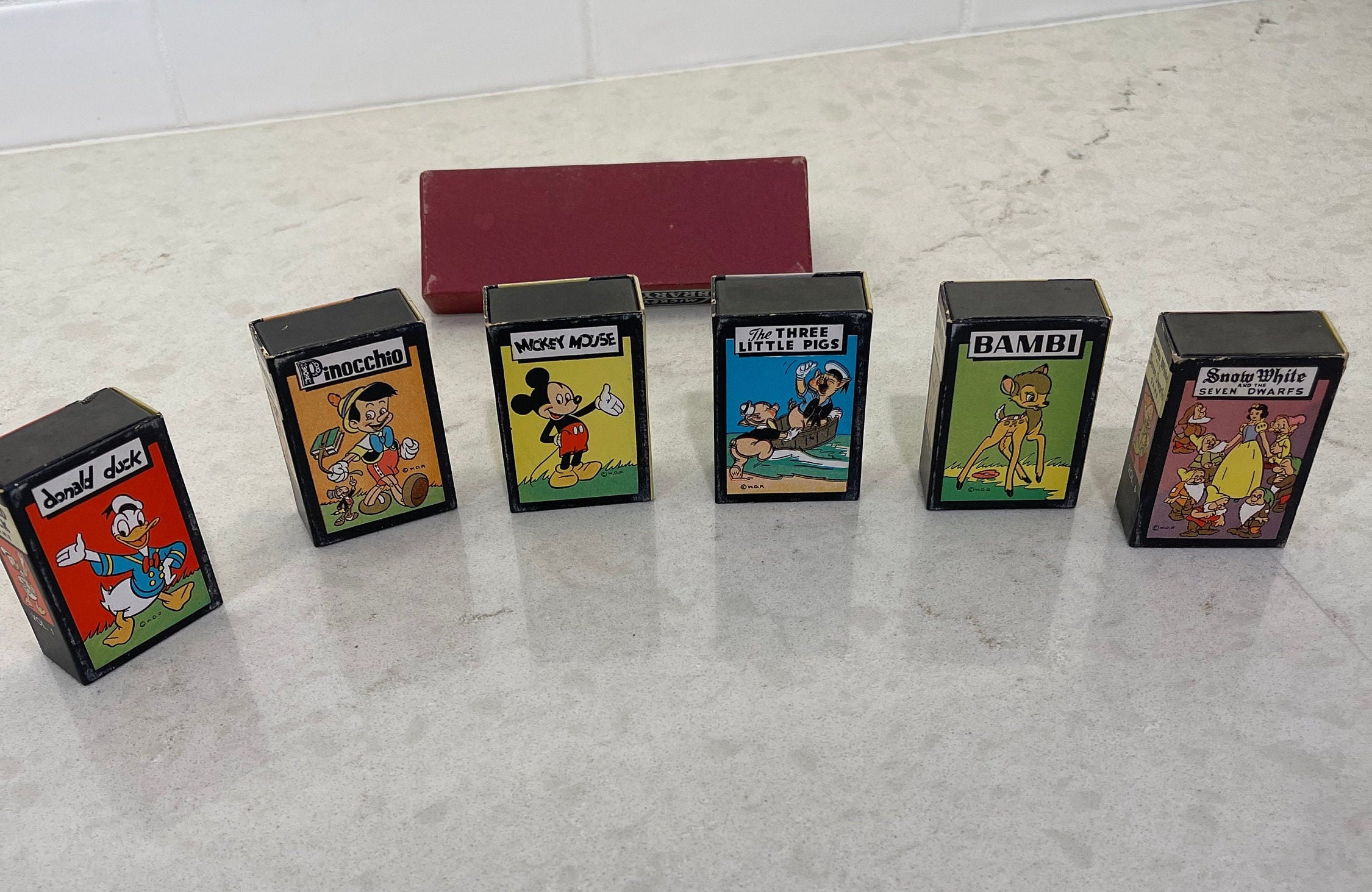 Mickey Mouse Library of Games - Etsy