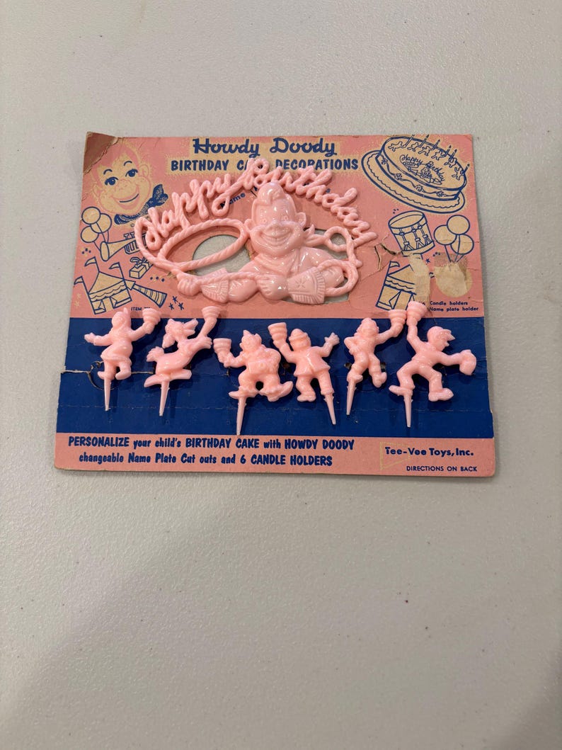 Howdy Doody Plastic Cake Topper - Etsy