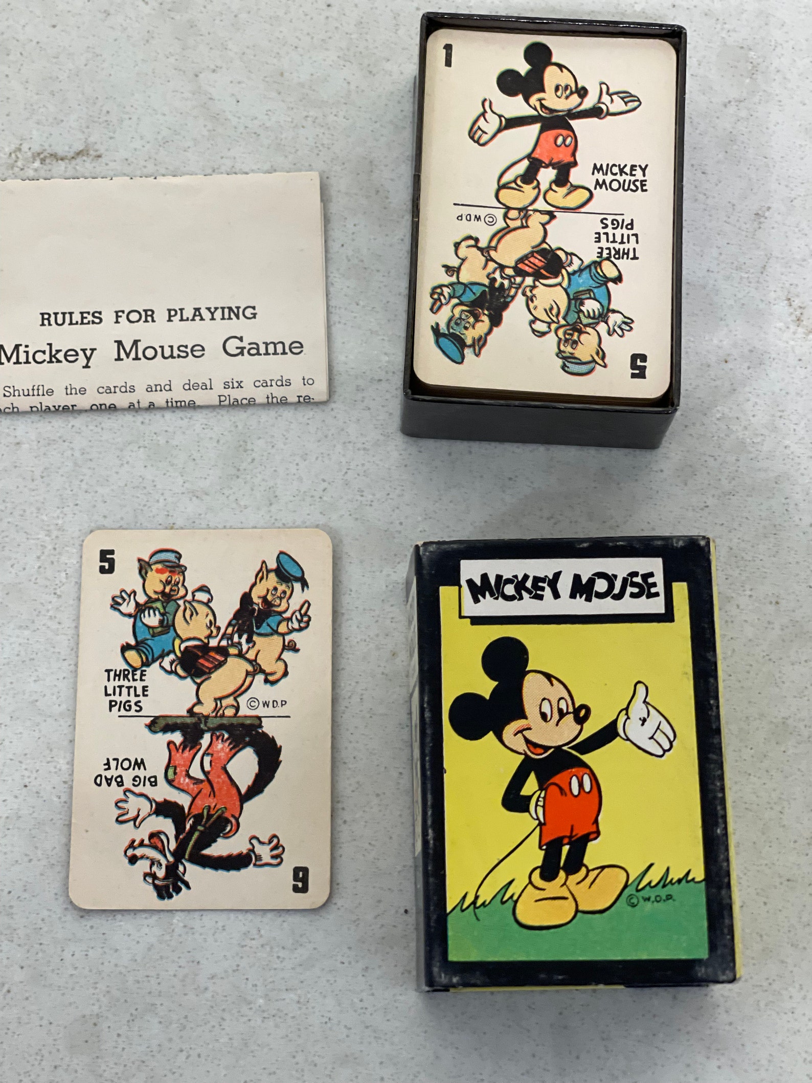 Mickey Mouse Library of Games - Etsy