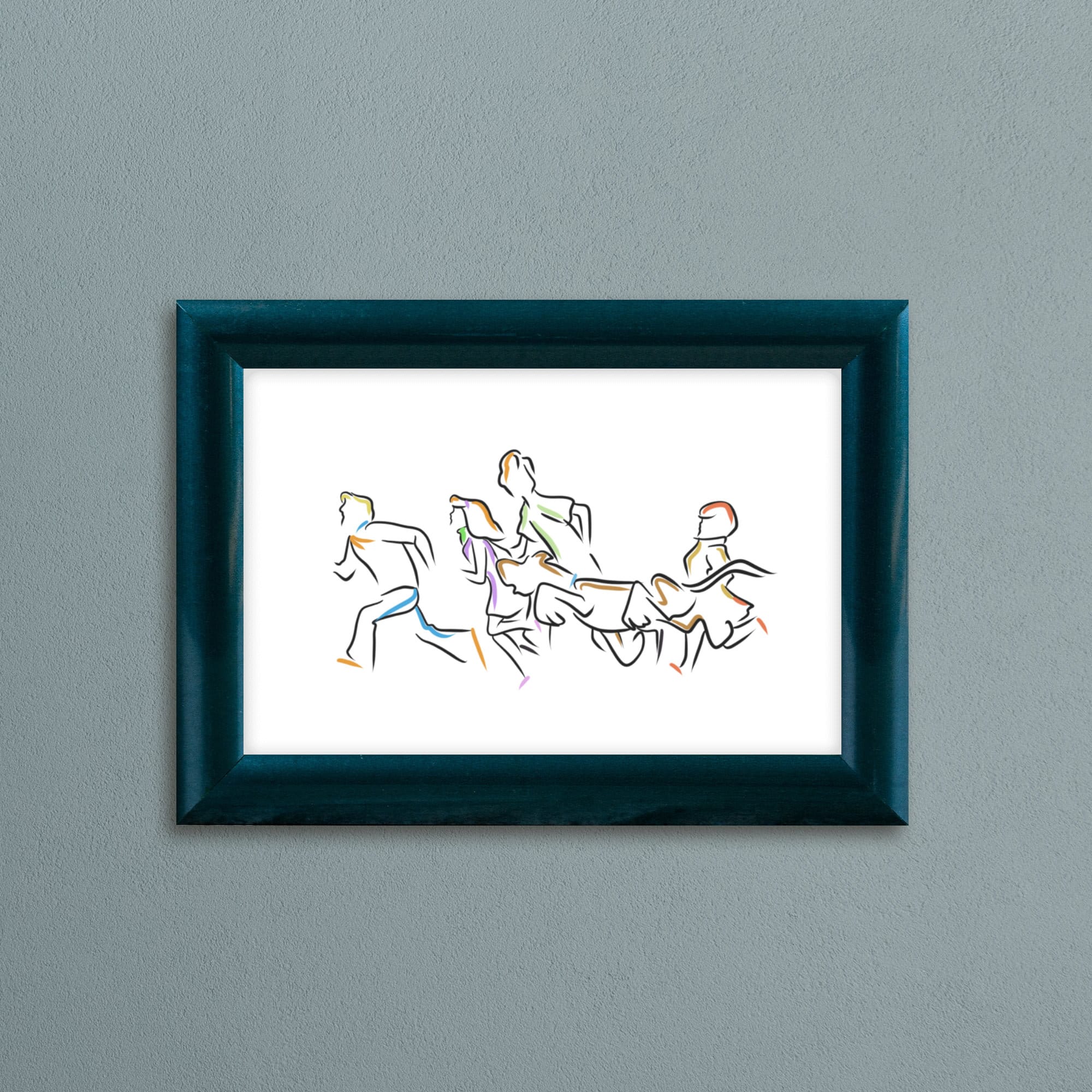 Scooby Doo Line Print - Etsy