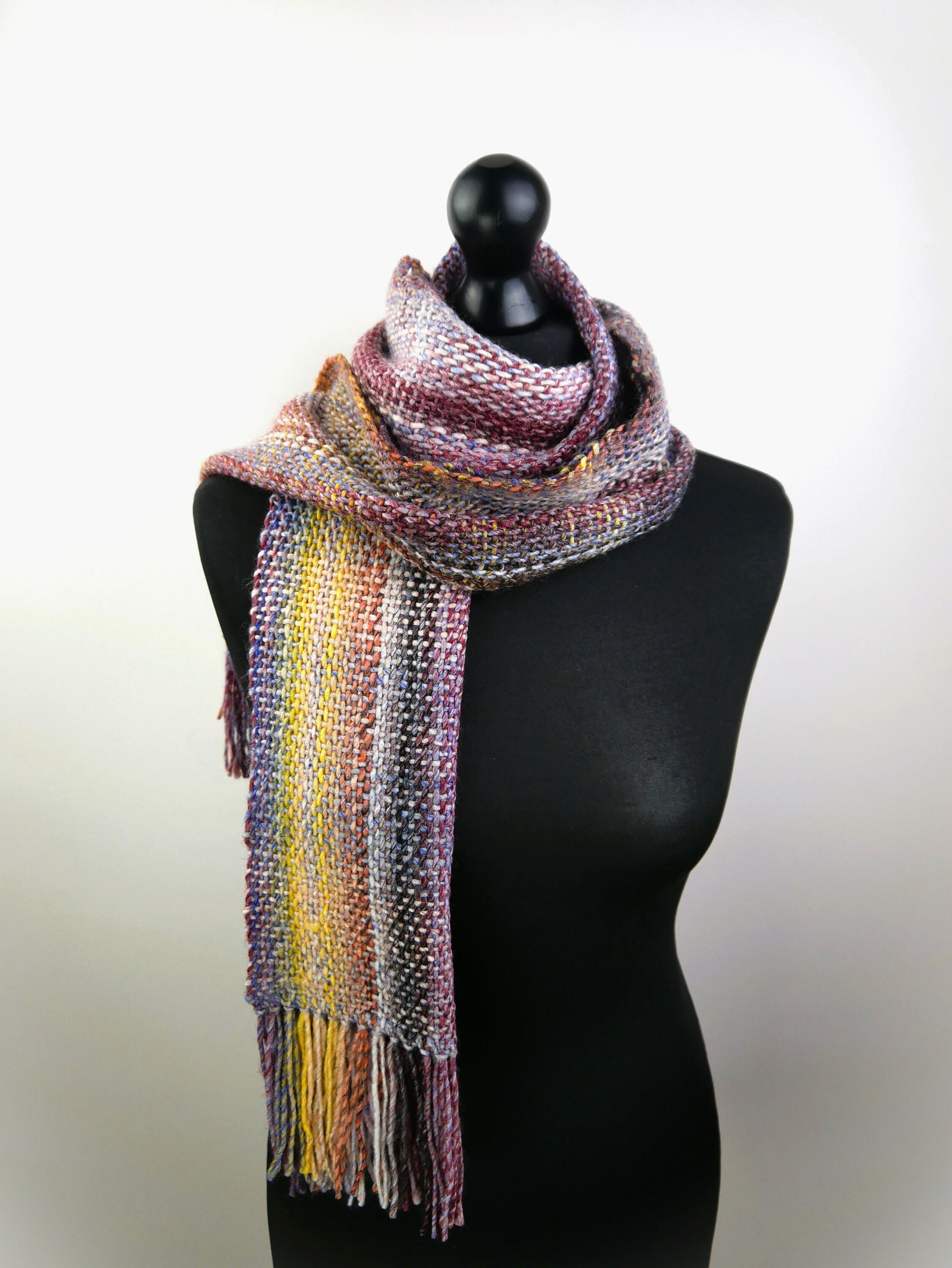 Handwoven Scarf - Rustic Memories - Etsy