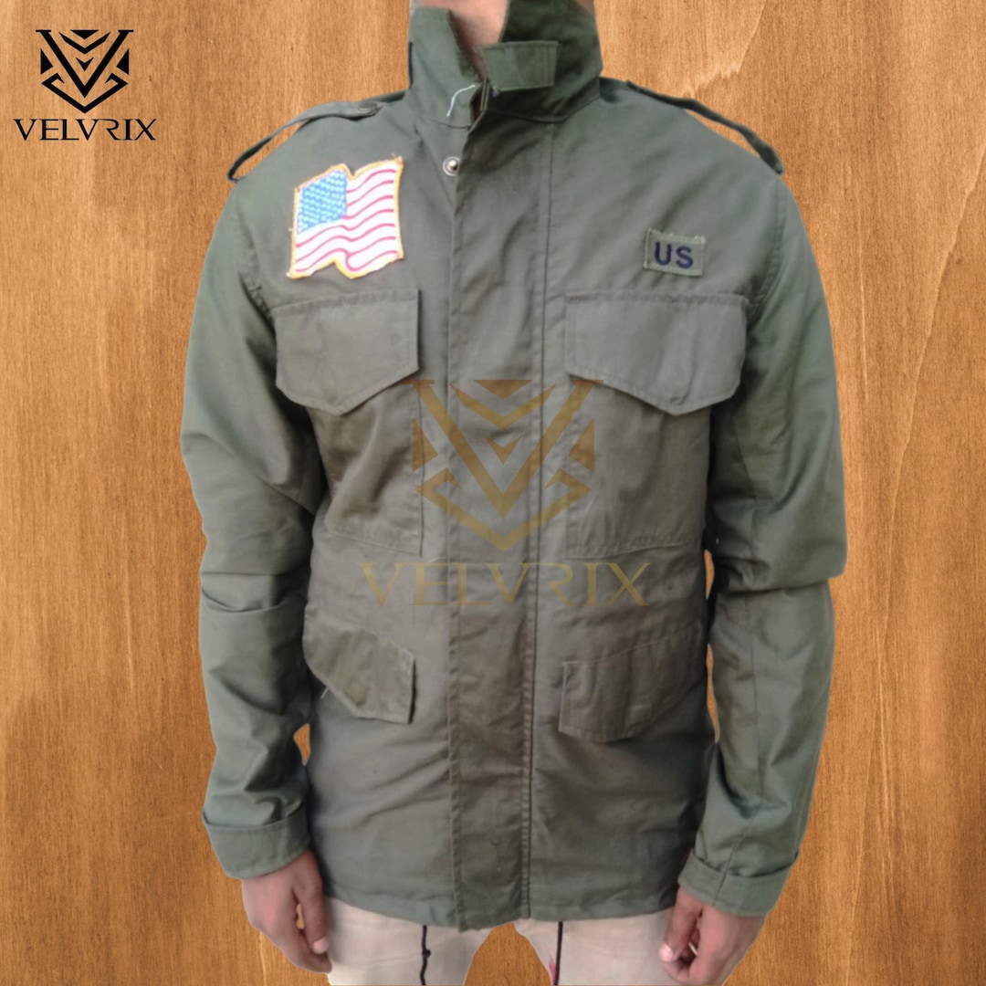 John Rambo First Blood M65 Sylvester | US Army Jacket | Sylvester Stallone | Military Jacket ...