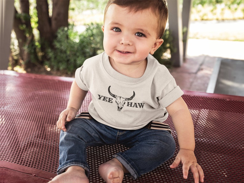 Yeehaw Shirt Western Onesie® Cute Western Shirt for Kids - Etsy