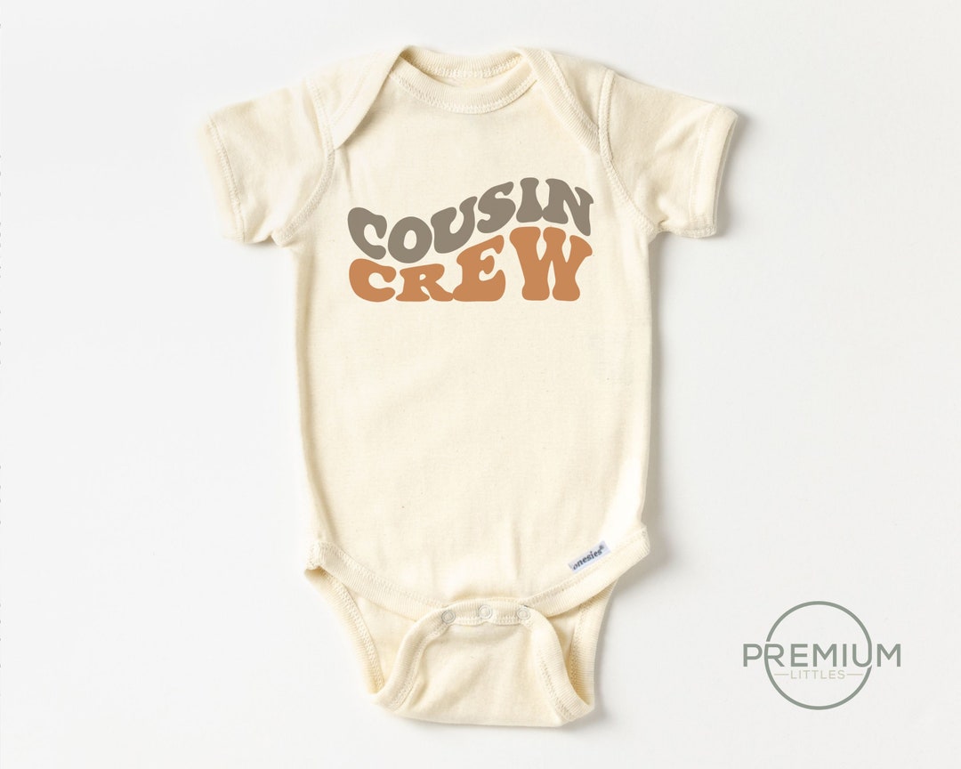 Cousin Crew Onesie® - Matching Cousin Shirts - Natural Bodysuit - Etsy