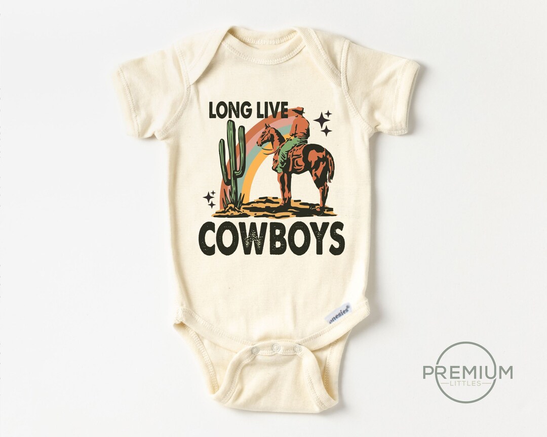 Long Live Cowboys Shirt - Country Onesie® - Horse Boy Shirt - Rodeo ...