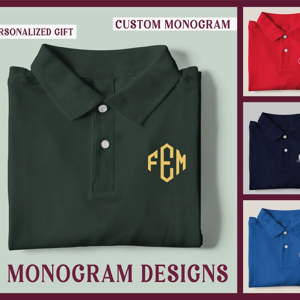 Personalized Polo - Etsy