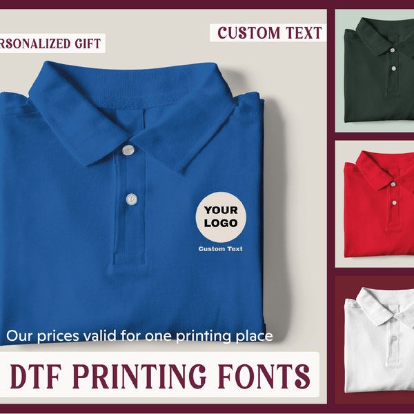 Polo Shirts With Company Logo - Etsy