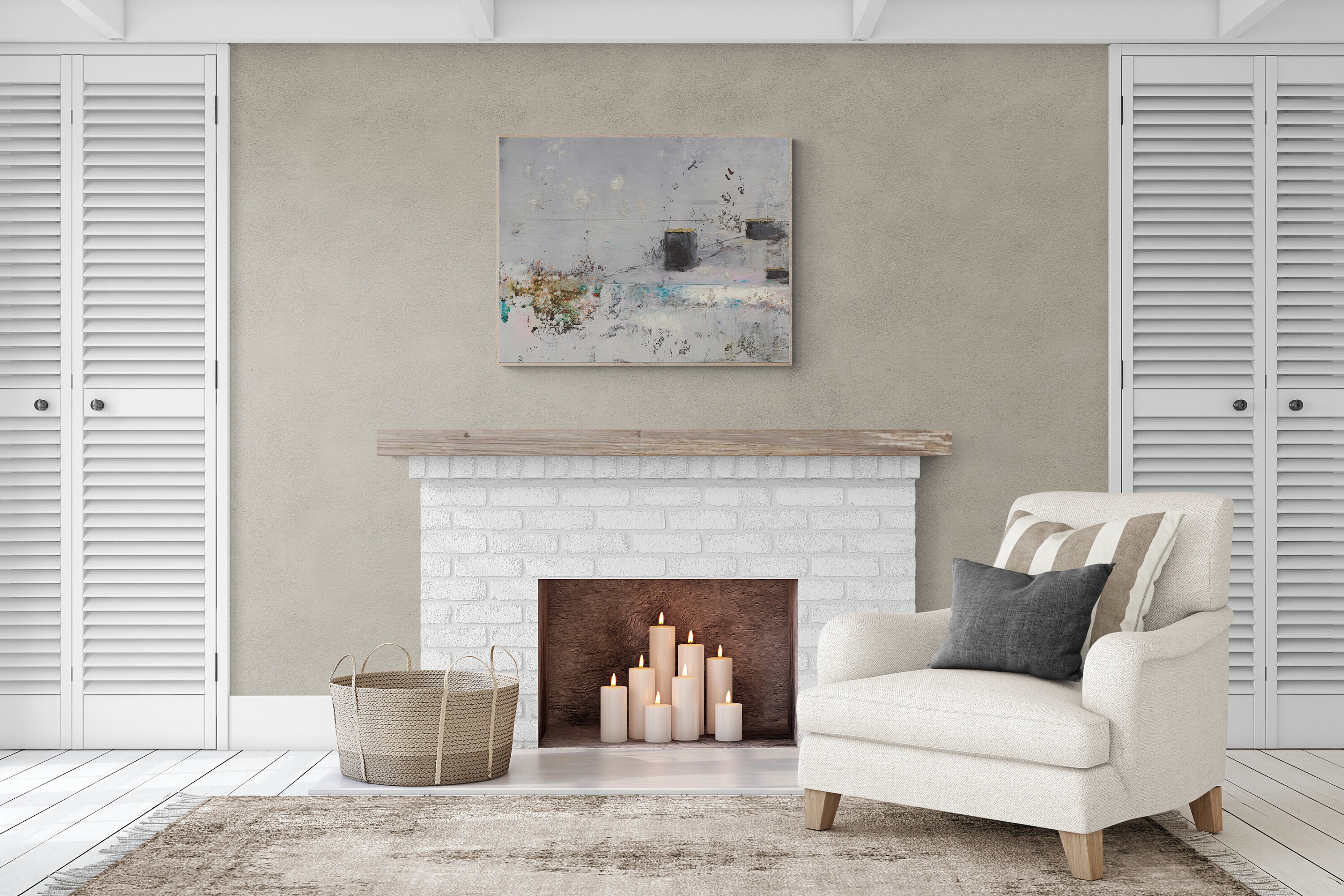 Water Wall Art, Pier Art, Boat Cleat Art, Abstract Water Wall Art ...