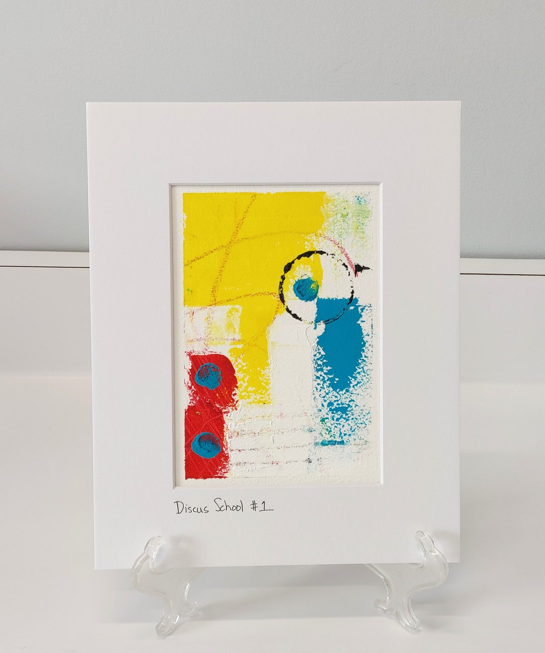 Discus School #1 Original Painting - Etsy