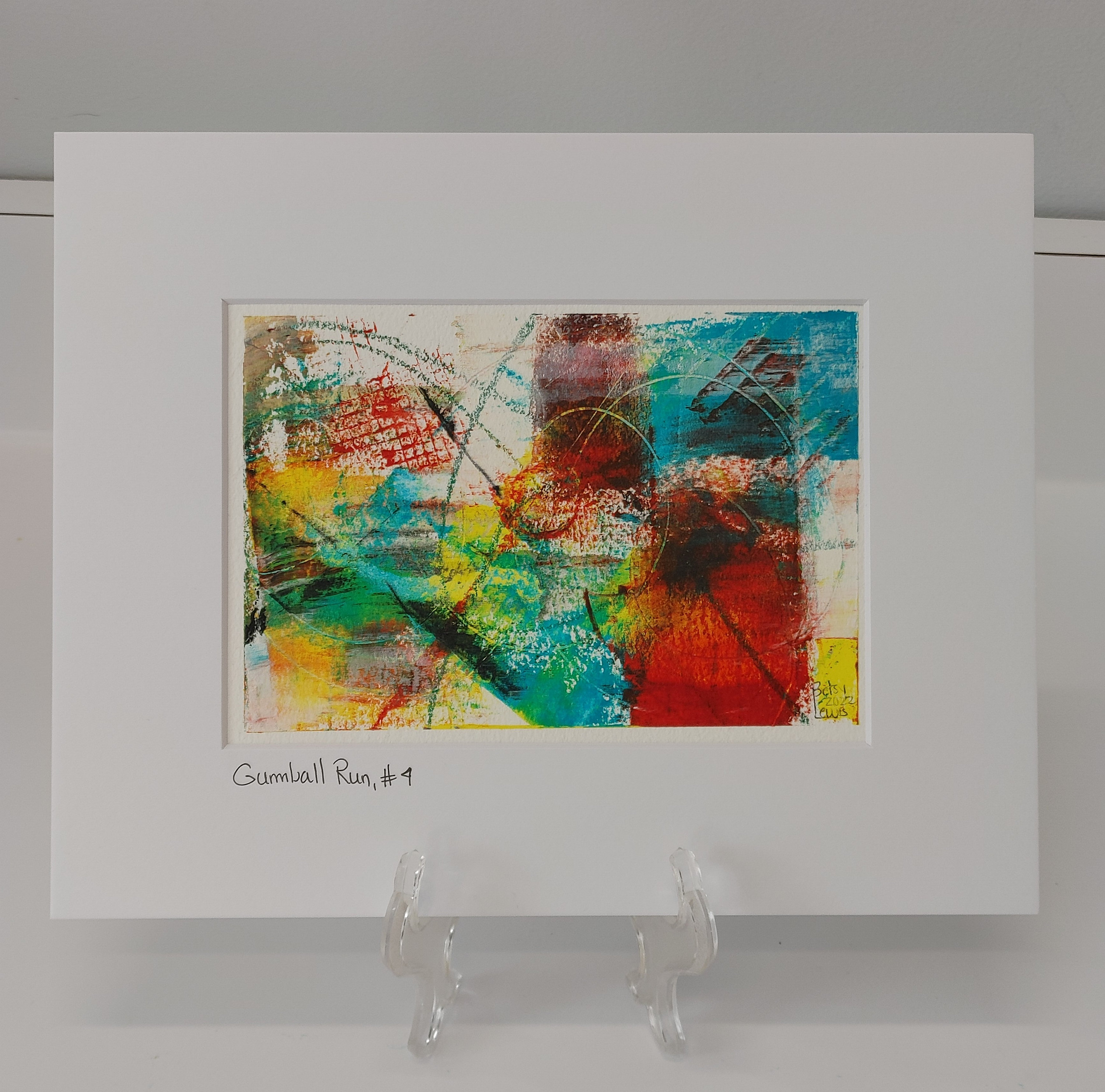 Gumball Run #4 Original Painting - Etsy