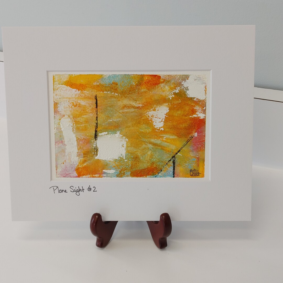 Plane Sight #2 Original Painting - Etsy
