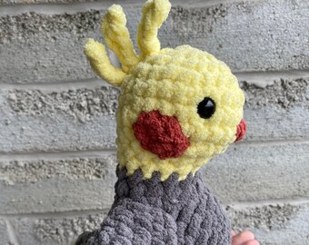 Chonky Cockatiel Crochet Pattern PDF, Digital, Instructions, Amigurumi ...