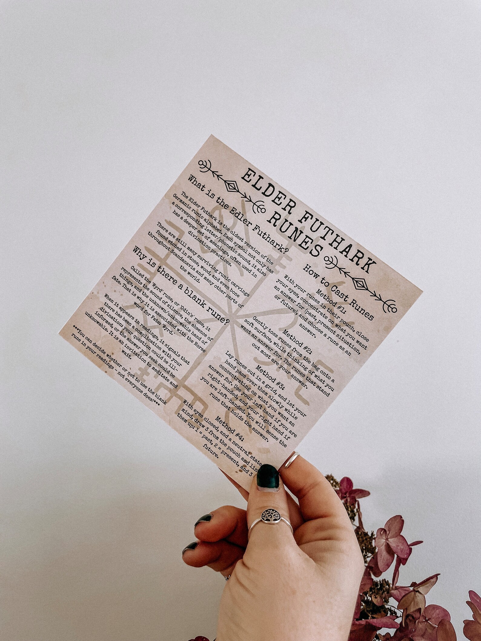 Elder Futhark Runes Meanings and Casting Instructions - Etsy