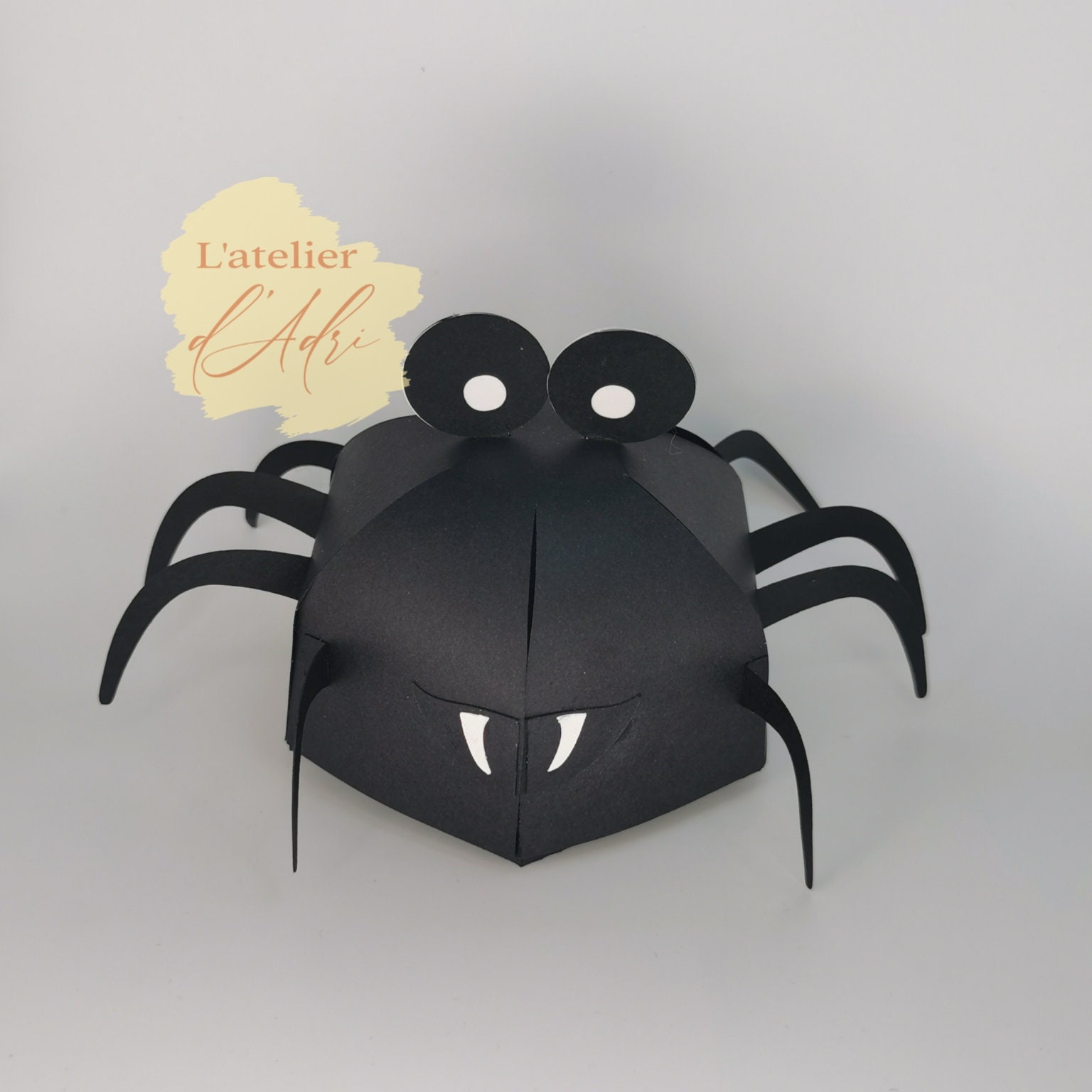 Digital Spider Box Bag SVG Pour HALLOWEEN/ Fête Danniversaire/ Boîte ...