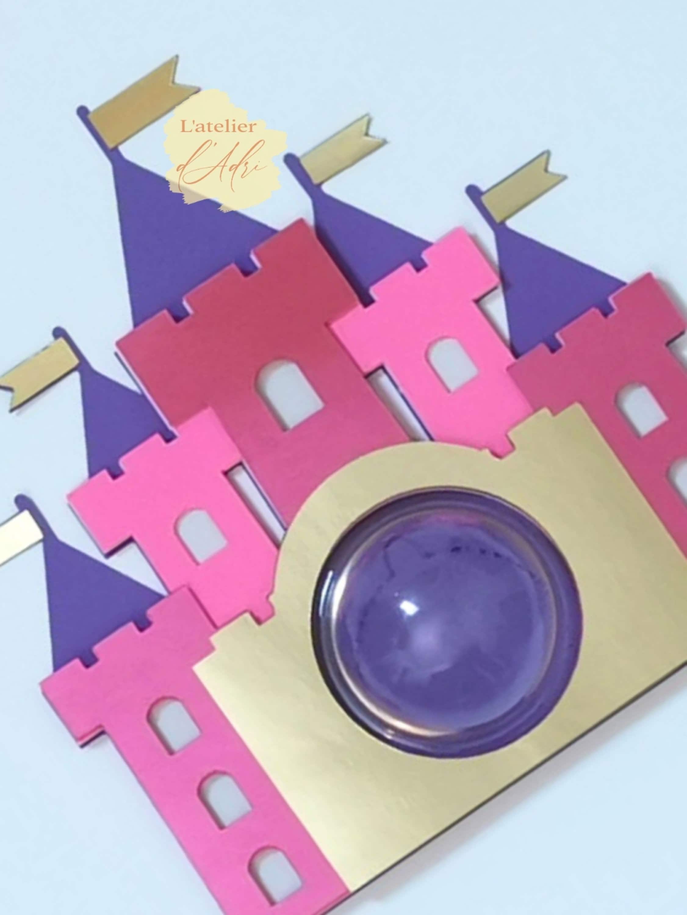 DIGITAL- Candy Holder Castle SVG/ Castle Svg Studio3/ Cutting Template ...