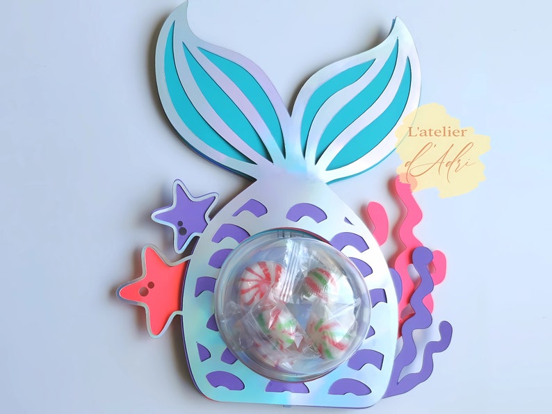 Digital Tail Mermaid Mermaid Svg Tail Mermaid Svg Candy Etsy