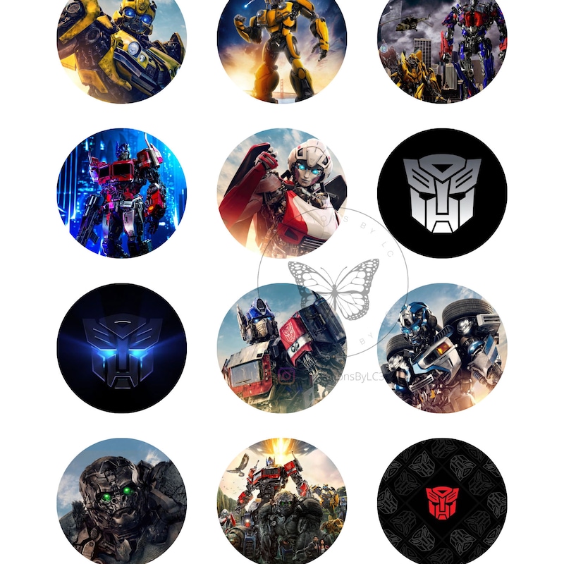 Transformers Sticker - Etsy