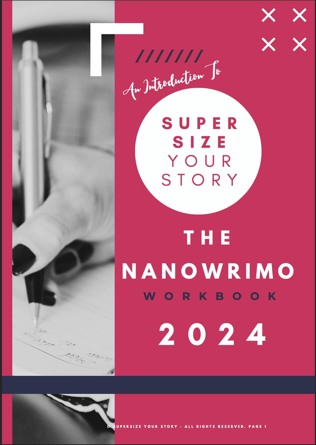 60page Nanowrimo WORKBOOK Plot& Outline Your Novel in November With ...