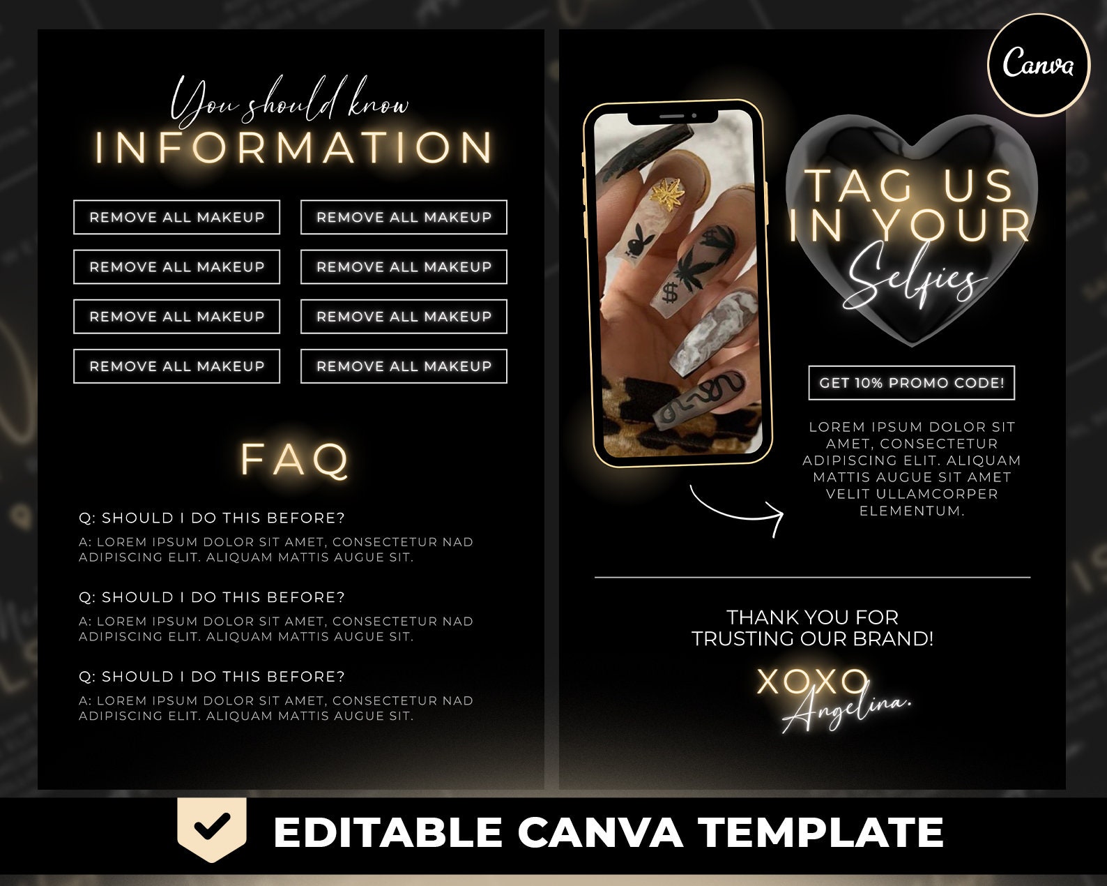 Nails Artist Acuity Scheduling Template Nails Stylist - Etsy