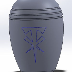 Undertaker Urn STL Files 3D Printing - Etsy
